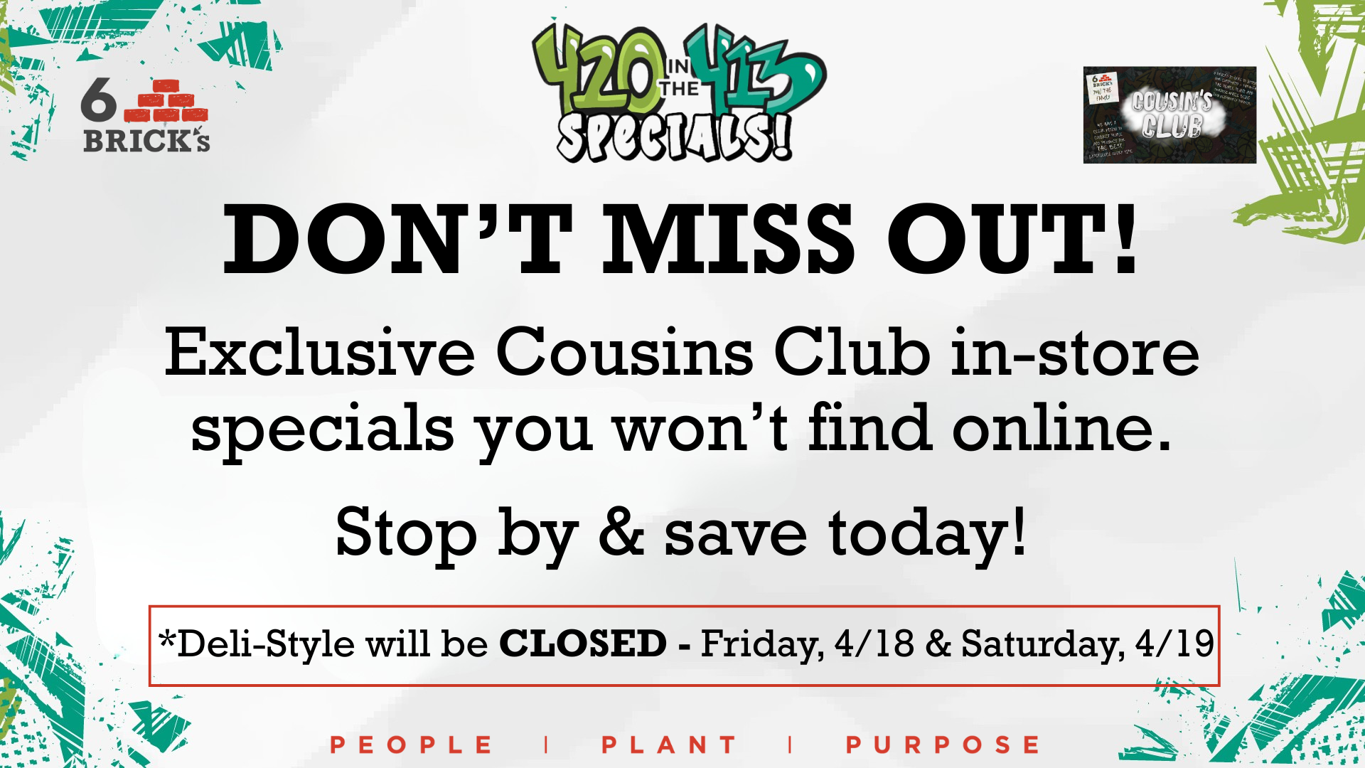 Buy Cannabis Edibles for Sale - 6 Brick's Springfield MA